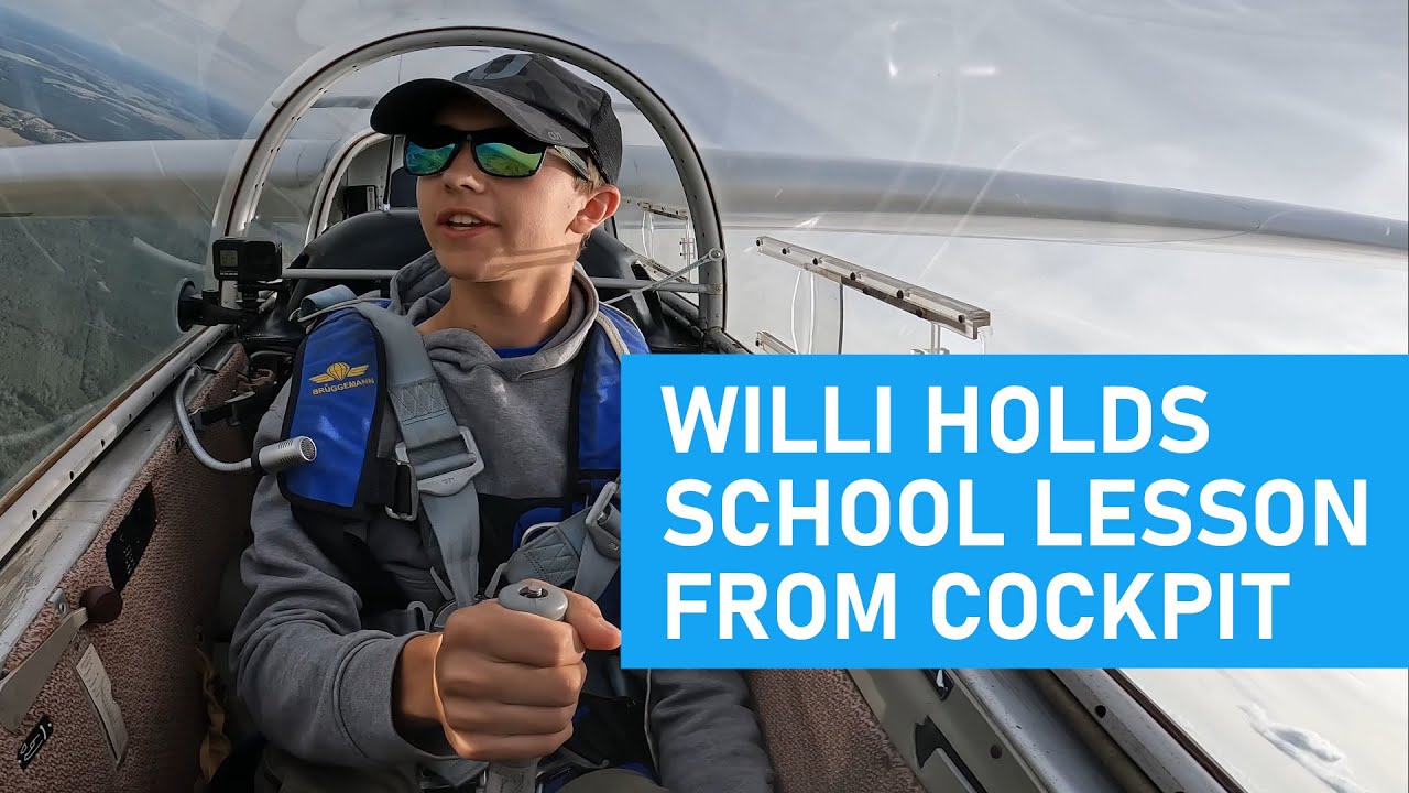 Glider | Soaring | Segelfliegen: Willi holds School Lesson from his ...