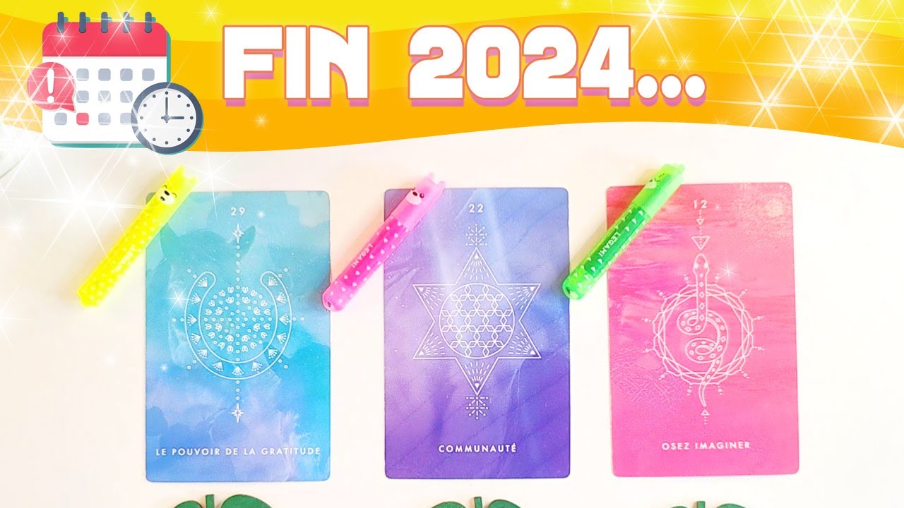 Votre fin d'année 2024! Ambiance générale, amour et travail 🎊TIRAGE À ...
