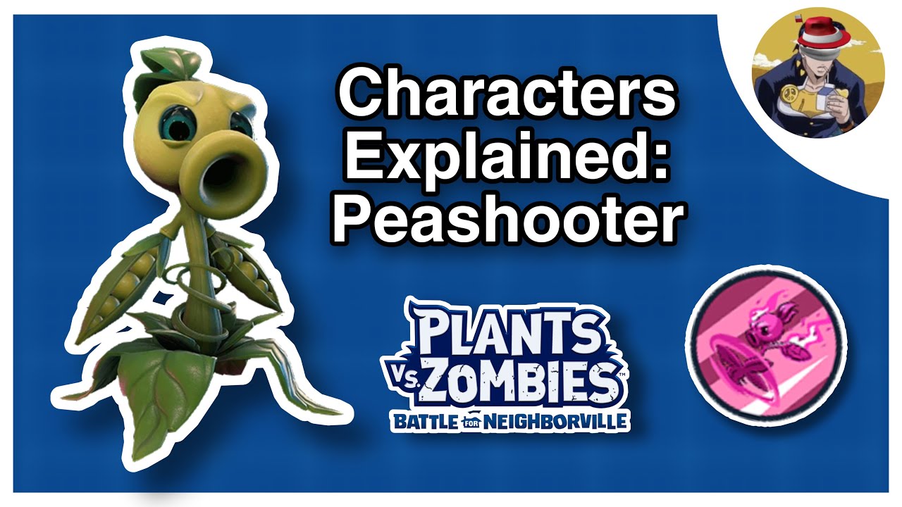 (OUTDATED) Characters Explained: Peashooter In BFN! (PVZ) - YouTube