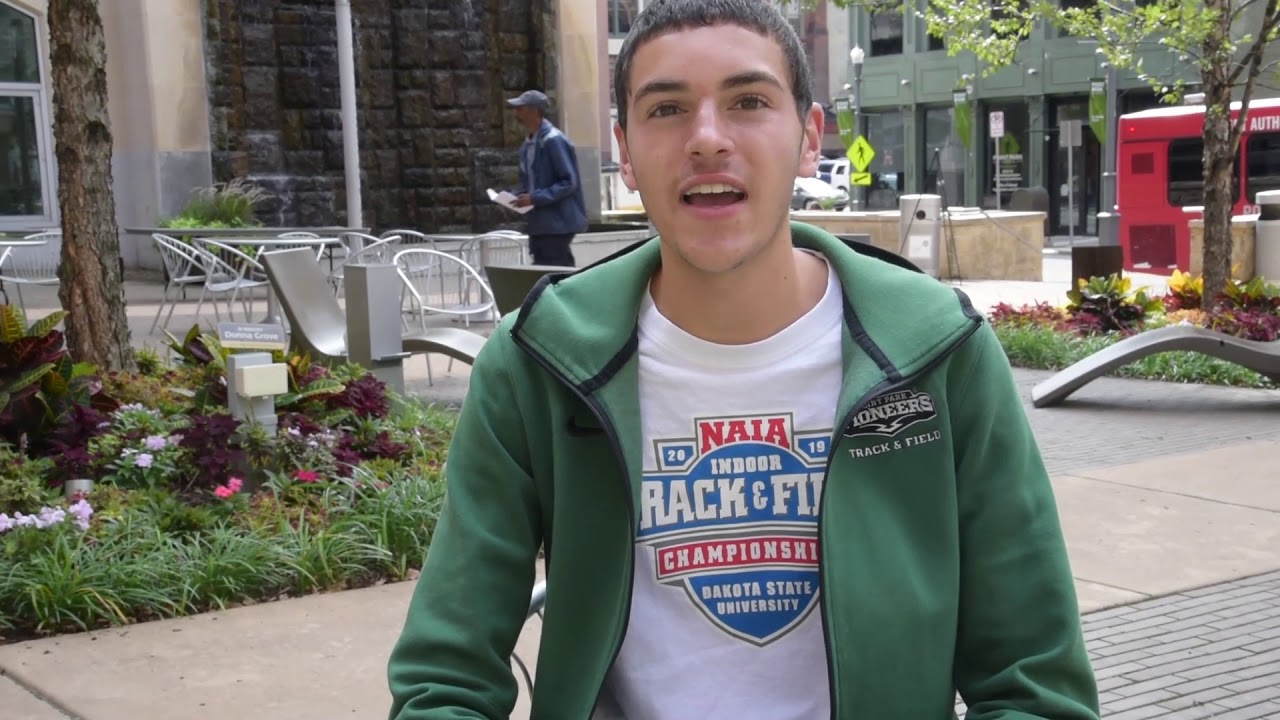 Xavier Stephens cross country preseason interview - YouTube