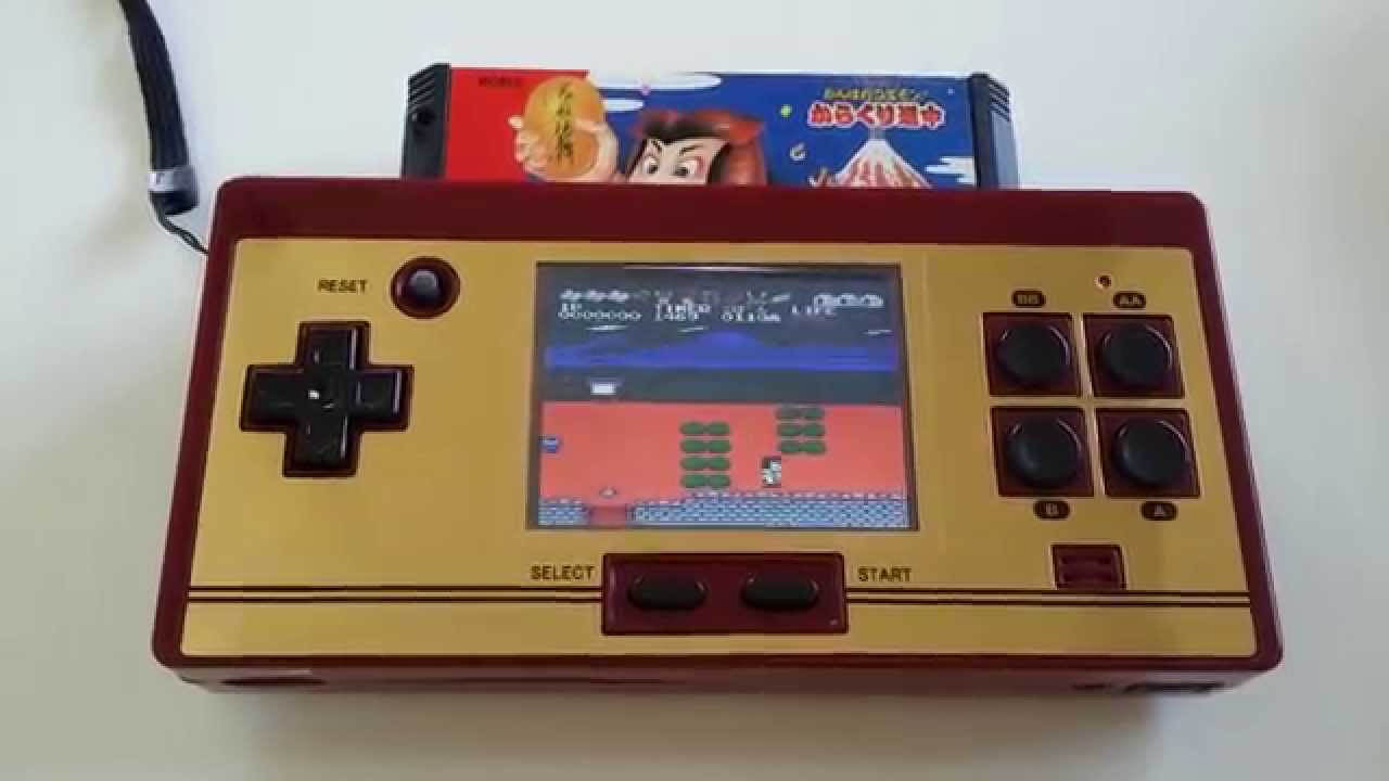 FC POCKET 任天堂 FC 遊戲 童年往事 - YouTube