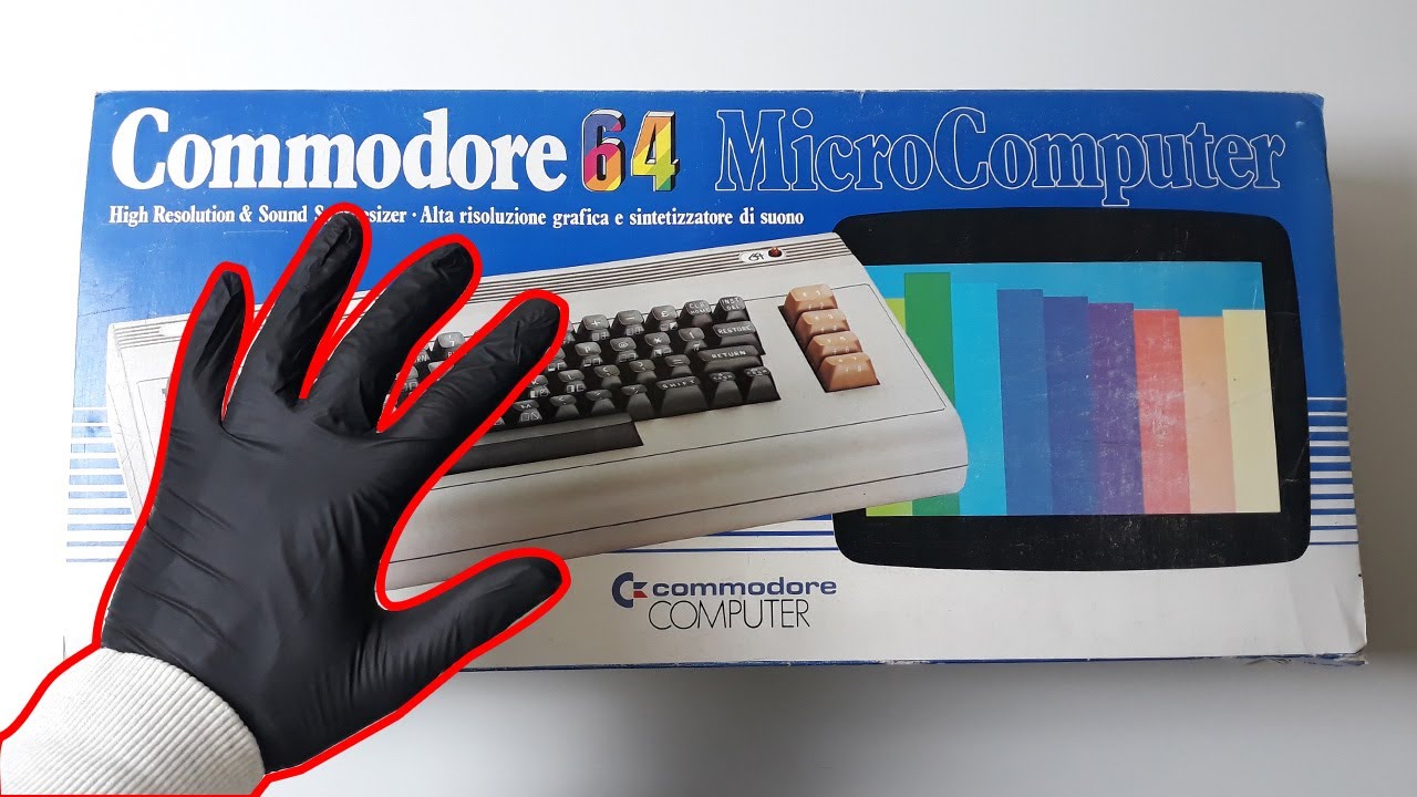 NOS Commodore 64 Breadbin and Datassette Unboxing | ASMR Unboxing - YouTube