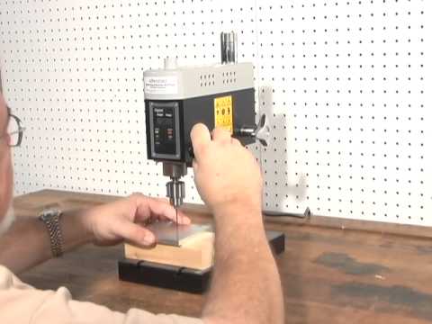 82959 MicroLux Variable Speed Drill Press - YouTube