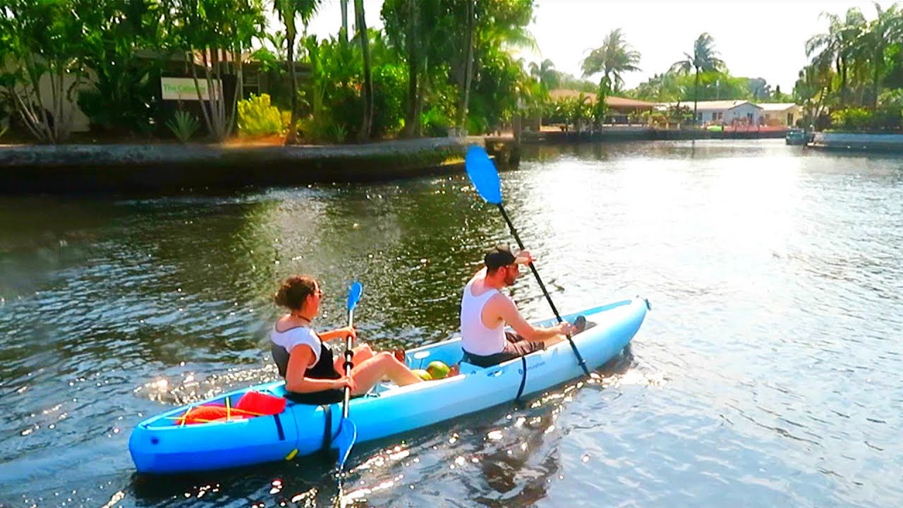 Kayaking through Wildlife and Scenic Rivers!! - YouTube