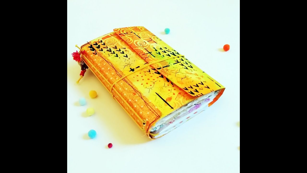 Wrapped journal tutorial (without Sizzix) - YouTube