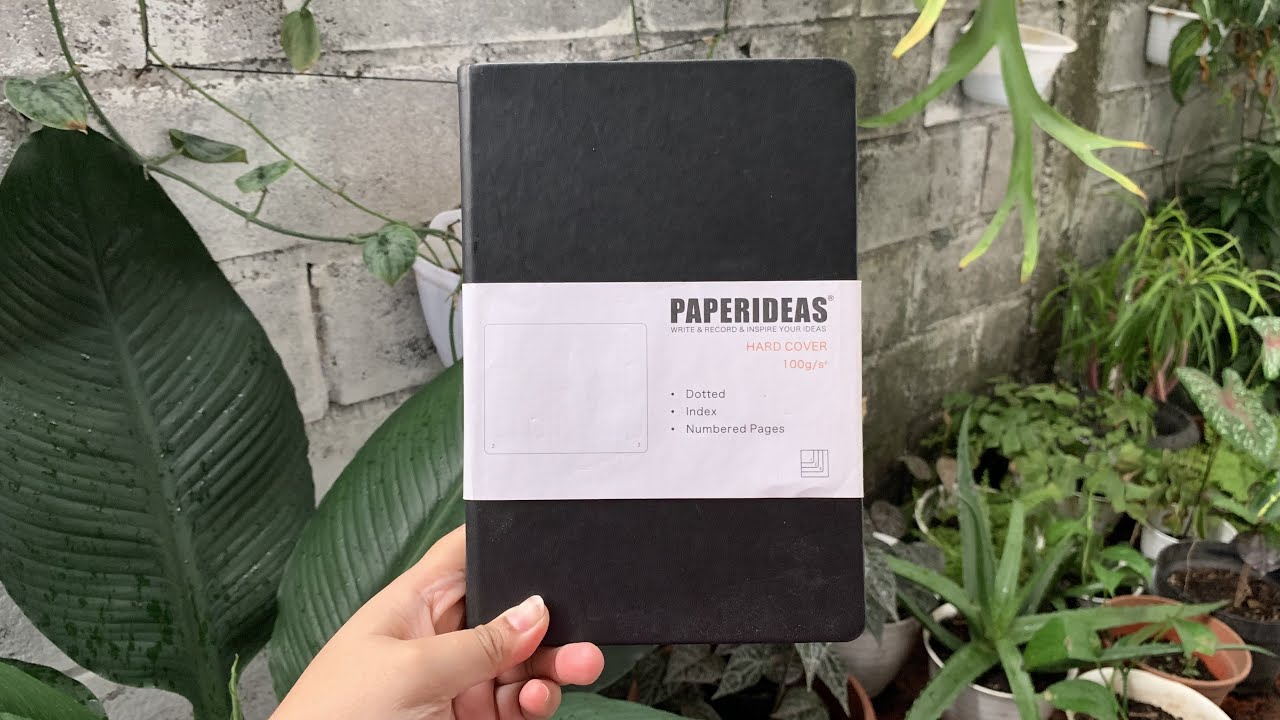 Unboxing Paper Ideas Notebook - YouTube