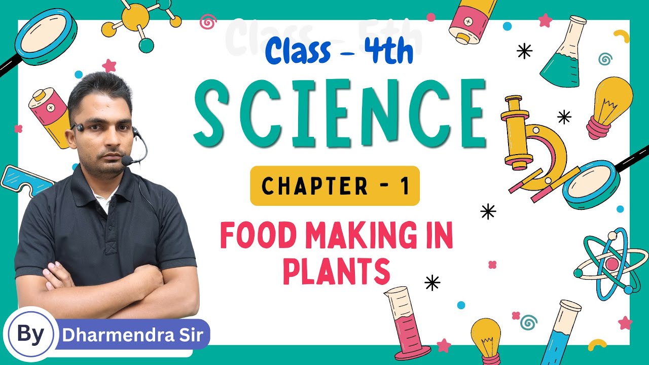 Food Making in Plants | Chapter 1 | Class - 4 | Science | By - Dhamendra Sir | Milap Publication ...