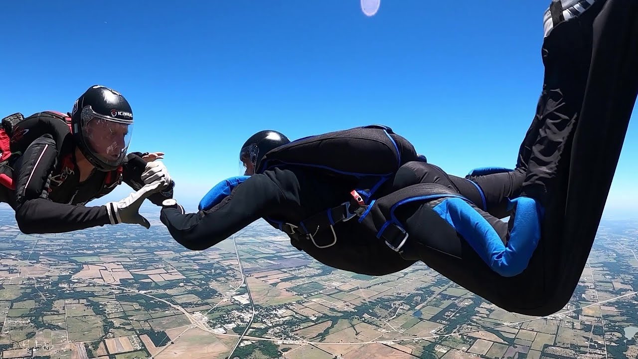 Skydive 7 point 8 way Revolution Boogie last Day - YouTube