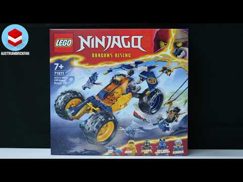 LEGO Ninjago Dragon´s Rising 71811 Arin's Ninja Off Road Buggy Car  -LEGO Speed Build Review