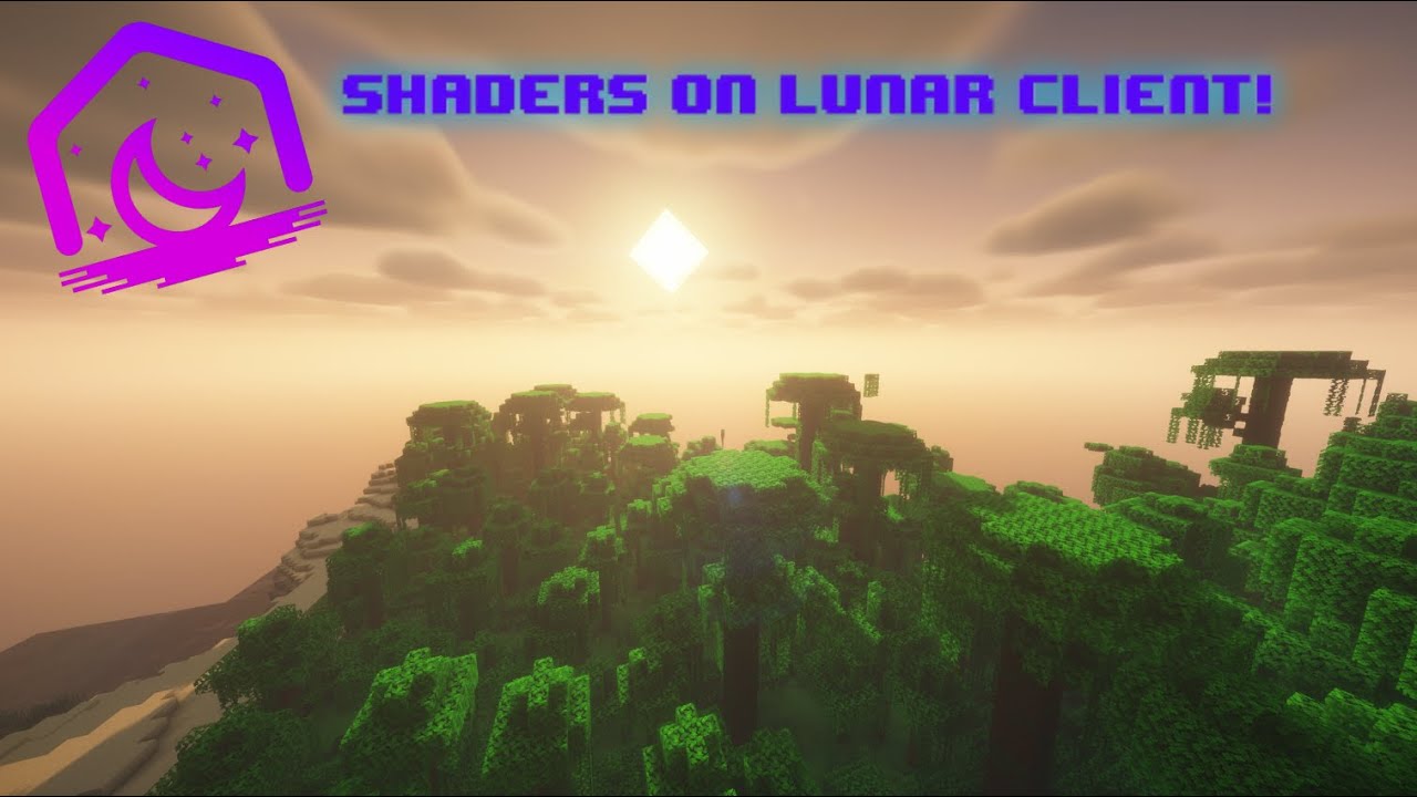 How to get SHADERS on Lunar Client! - YouTube