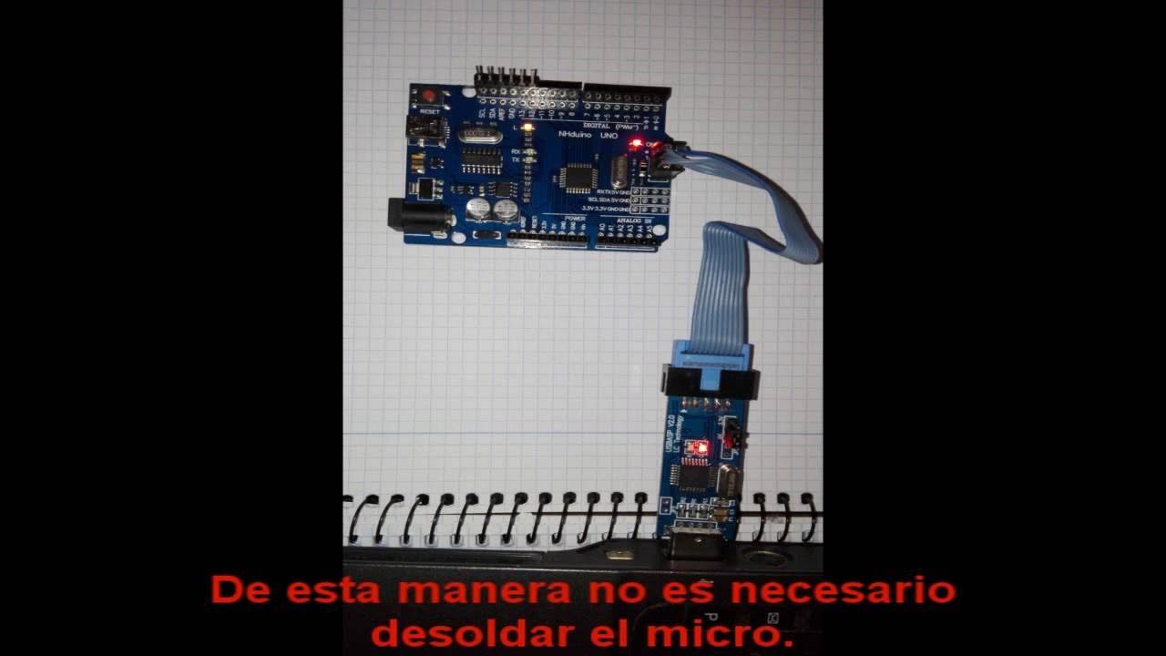 Flowcode I2c Programación Arduino Uno Mediante Icsp AnÁlisis Youtube