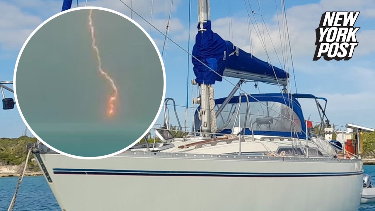 Couple stranded in Bahamas after lightning strikes, destroys boat: ‘All ...