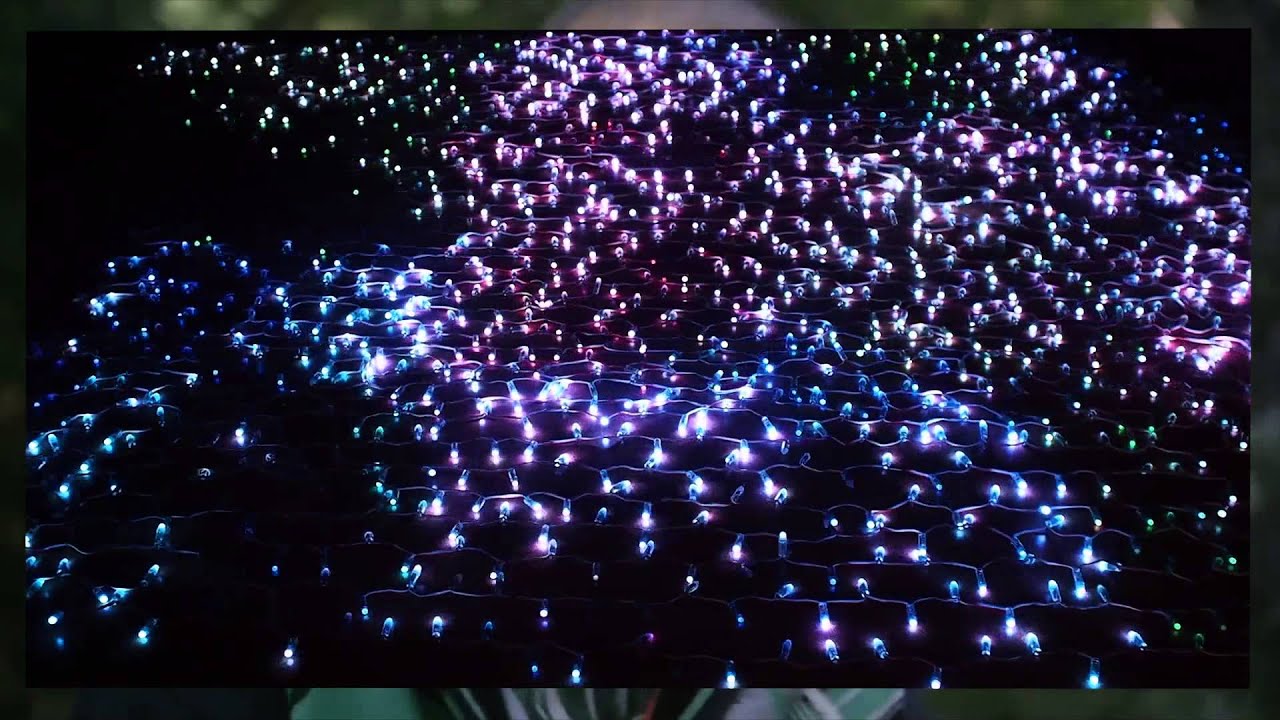 50 x 40 WS2811 LED Matrix mit T-300K Kontroller - YouTube