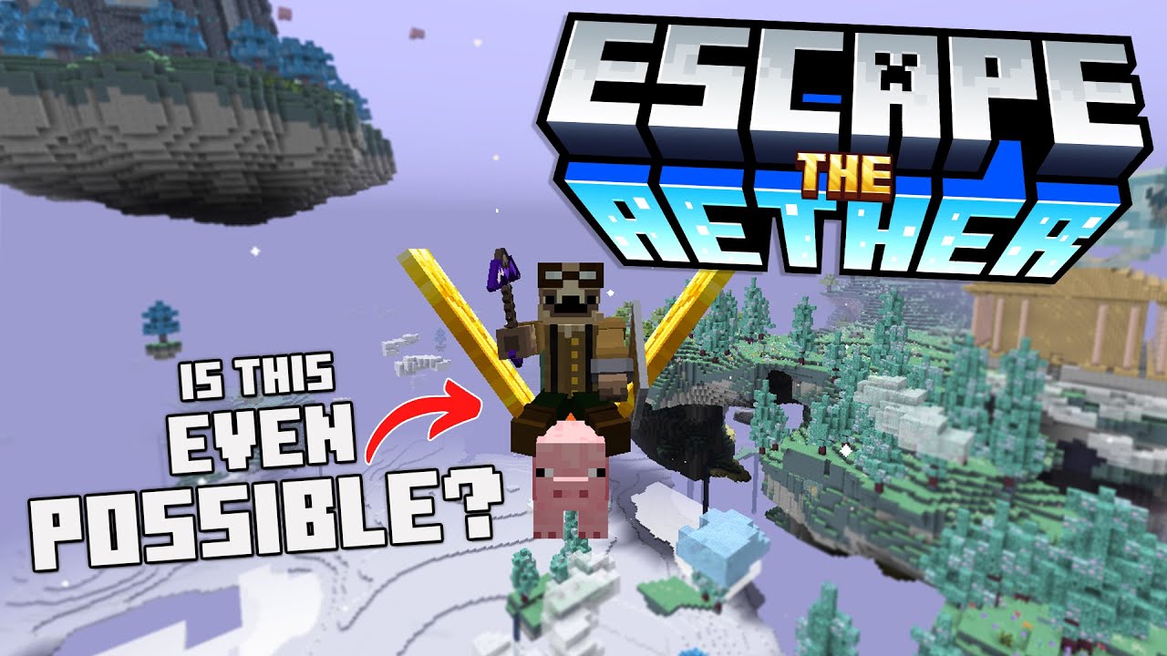 Can You ESCAPE from the Aether...BACK to the Overworld? - YouTube