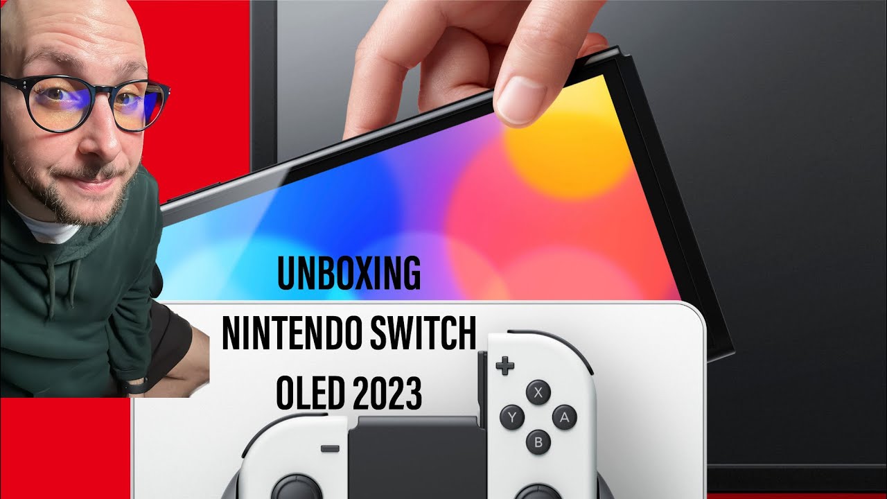 UNBOXING SWITCH OLED 2023 - YouTube