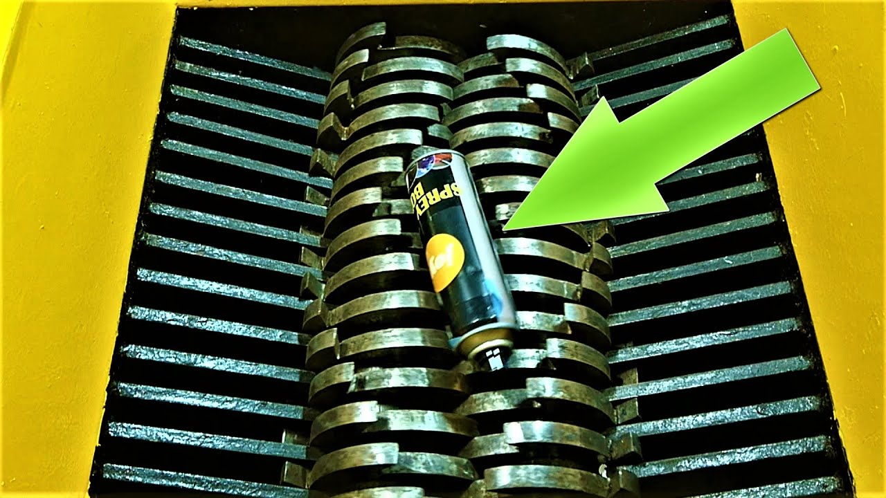 Shredding Hard and Soft Things with Shredder Machine! Relaxing Videos ...