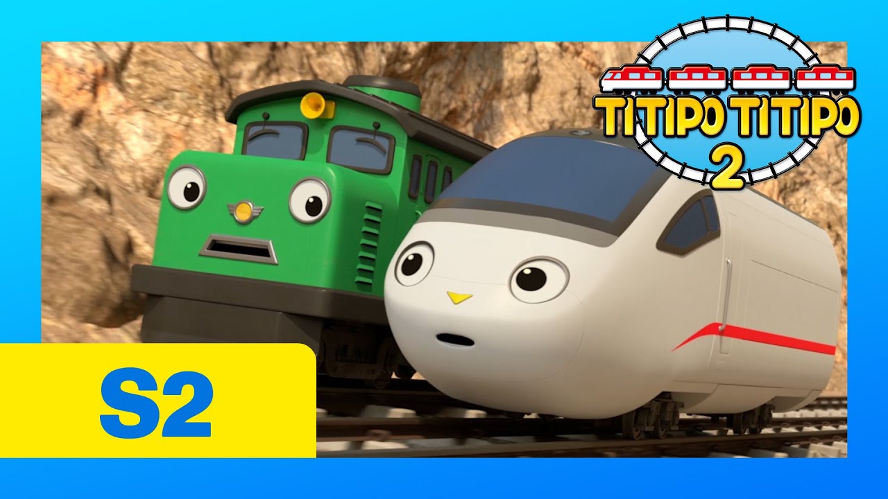 TITIPO S2 EP3 l Diesel is Different l Train Cartoons For Kids l TITIPO ...