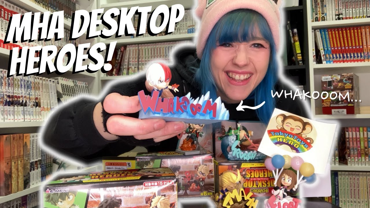 MY HERO ACADEMIA: DESKTOP HEROES! Brand New Re-Ment Figure Unboxing ...