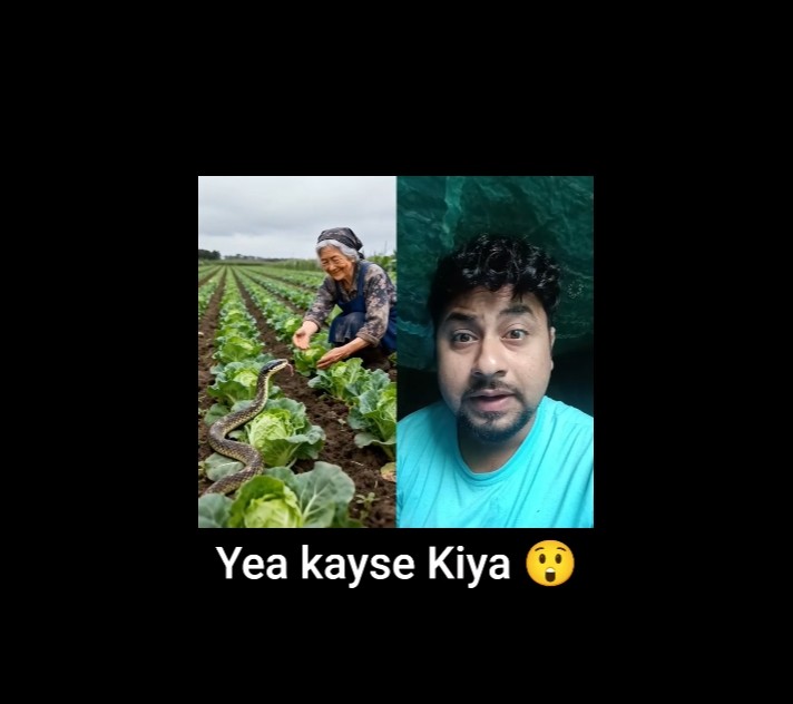 sister low yea kayse Kiya 😲😲 #farming #agriculture #snake #tastyaloo # ...