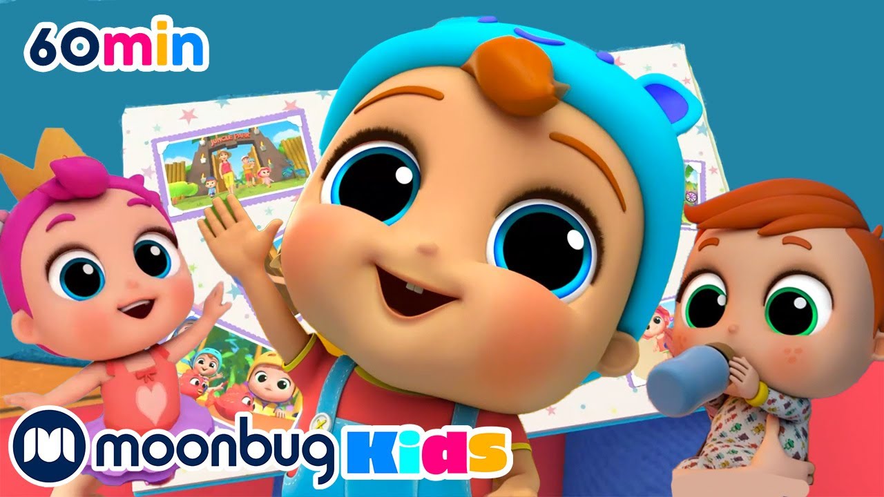 TODO MUNDO JÁ FOI BEBÊ | 1 HORA DE LITTLE ANGEL | Moonbug Kids - Músicas Infantis em Português ...