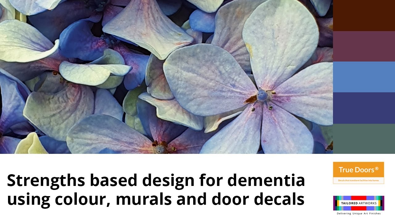 Strengths based design for dementia using colour, murals and door ...