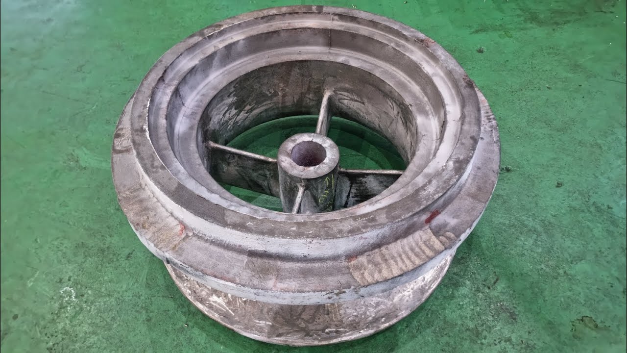 [4K Video] Large cast stainless steel casing processing.-CNC Lathe ...