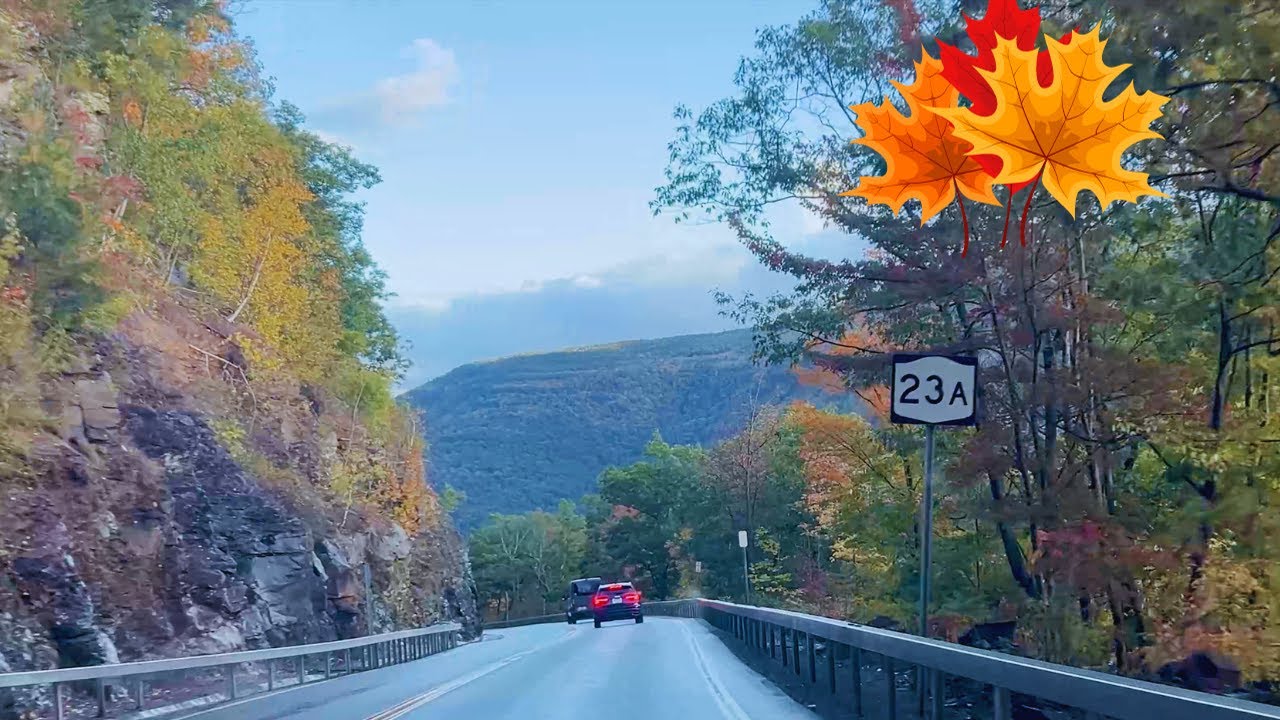 Fall Scenic Drive in Upstate New York! - YouTube