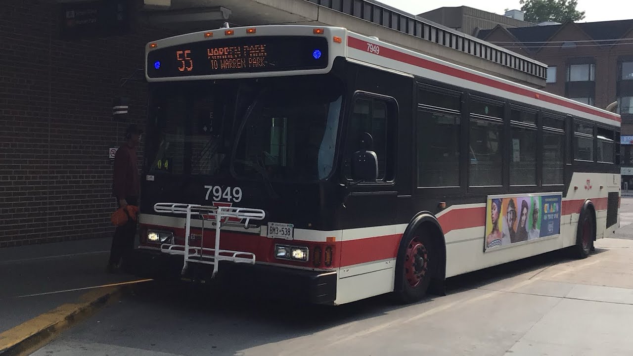 TTC Summer Edition RETIRED Ride Video on 7949 on route 55 Warren Park ...