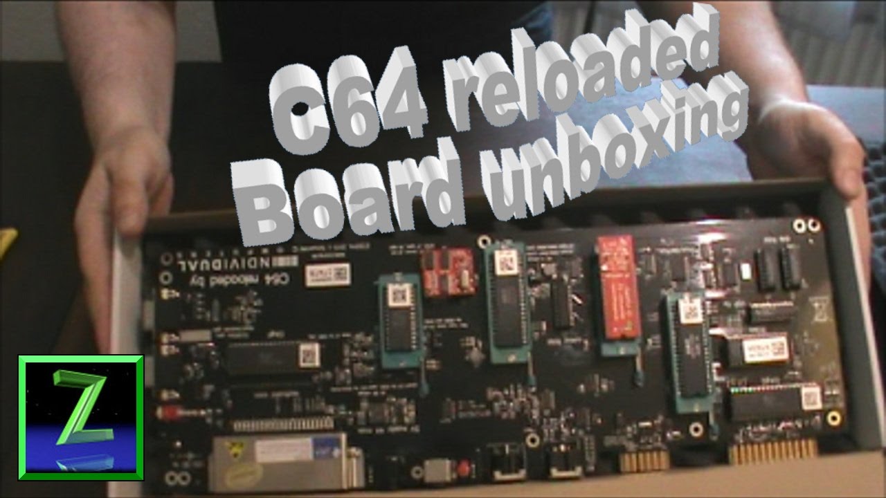 Commodore 64 reloaded board Unboxing - YouTube