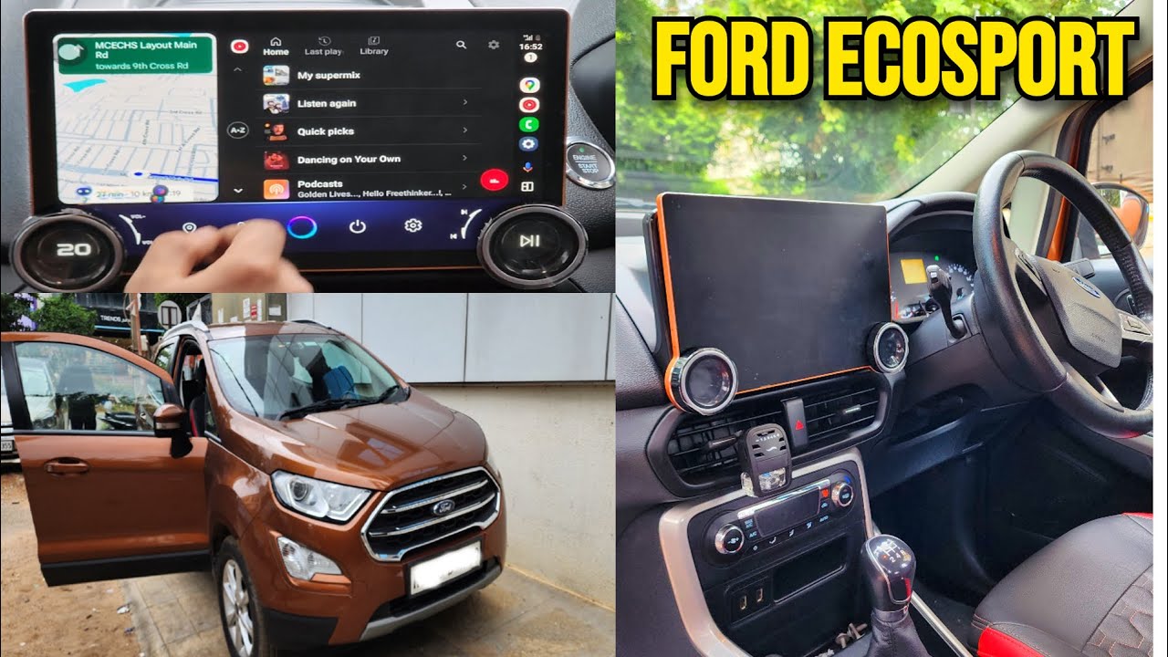 The Best Infotainment system for FORD ECOSPORT | Moco XD 04 | Diamond 2k series - YouTube