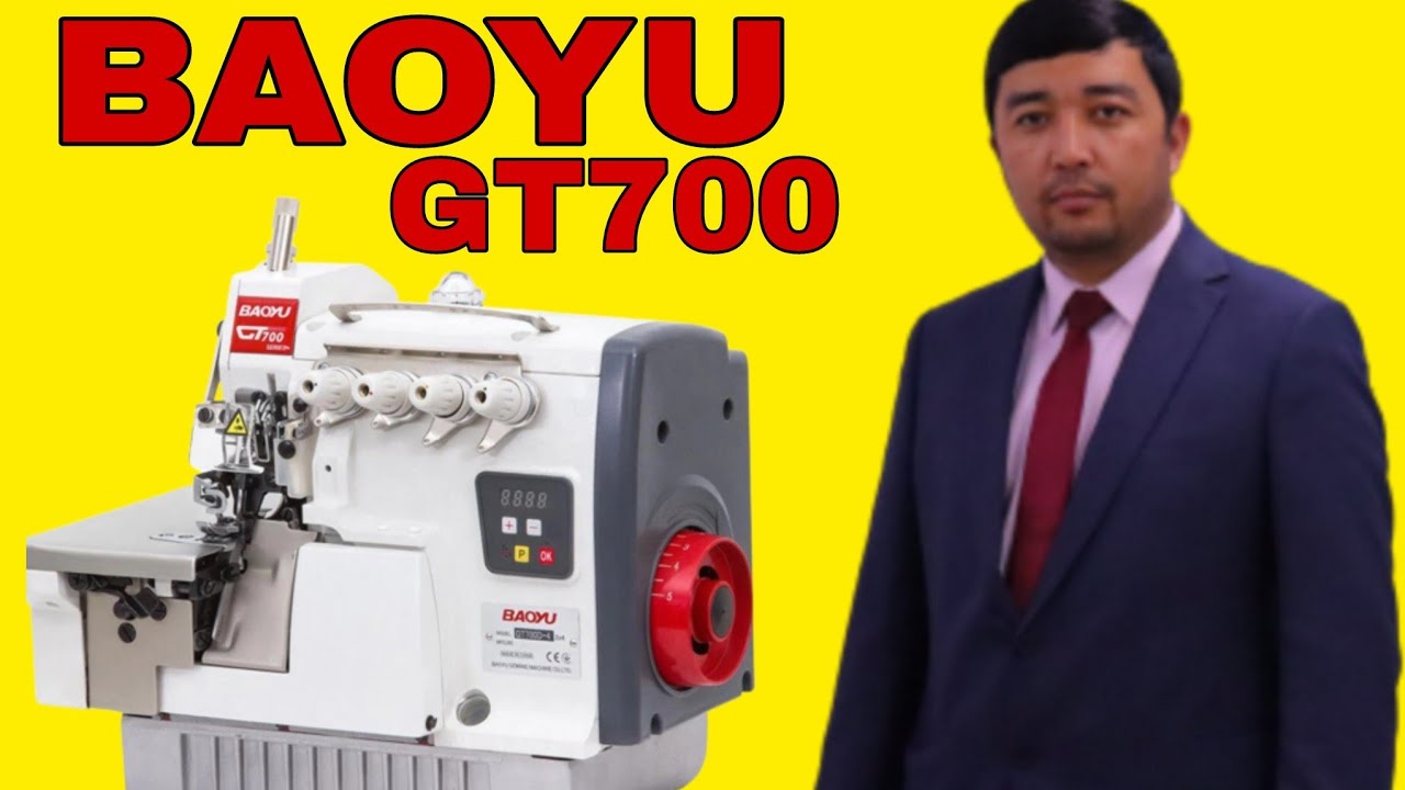 BAOYU GT 700 OVERLOCK SEWING MACHINE (BAOYU OVERLOK TIKUV MASHINASI ...