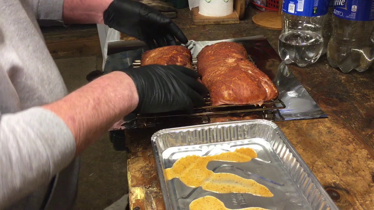 Smoked Pork Loin. Creole Butter Injected On A Masterbuilt Portable ...