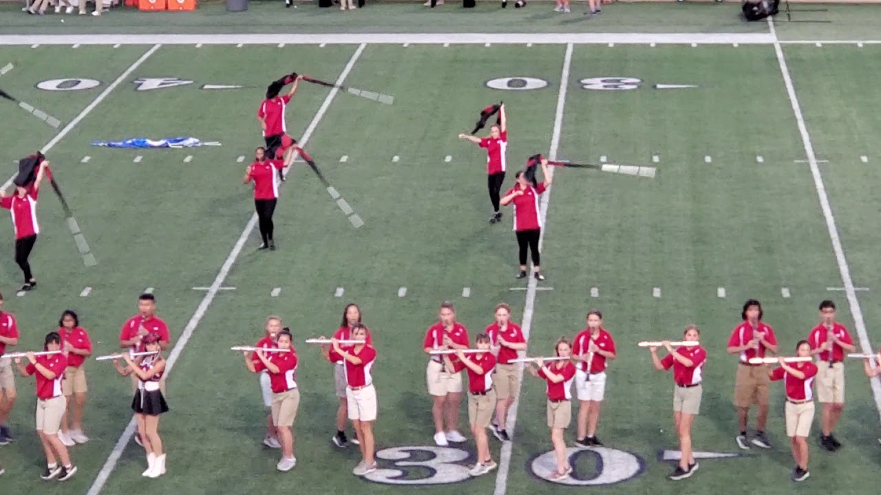 Ash Color Guard performance - YouTube