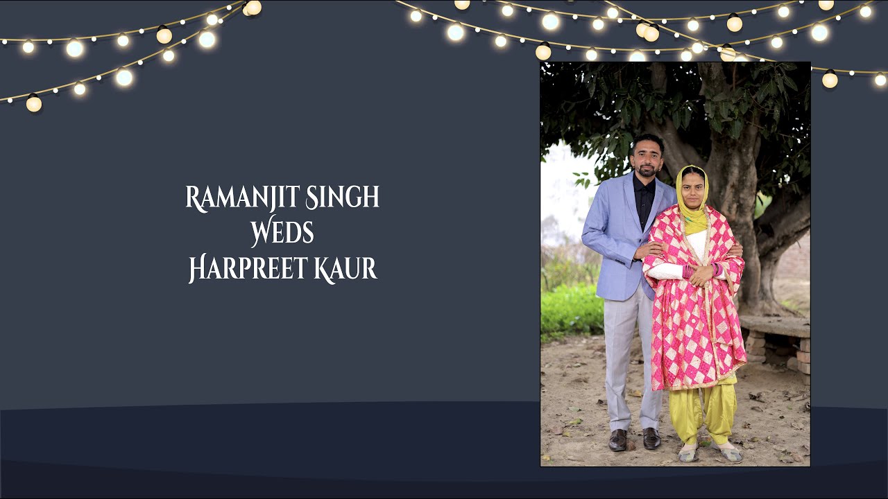 Ramanjit Singh Weds Harpreet Kaur | Sukhmani Sahib , batna , Jago & Dj ...