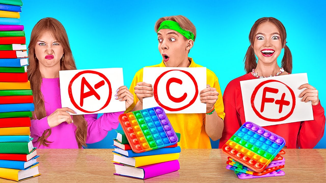 TYPES OF STUDENTS IN EVERY CLASS || Funny Back to School Students by ...