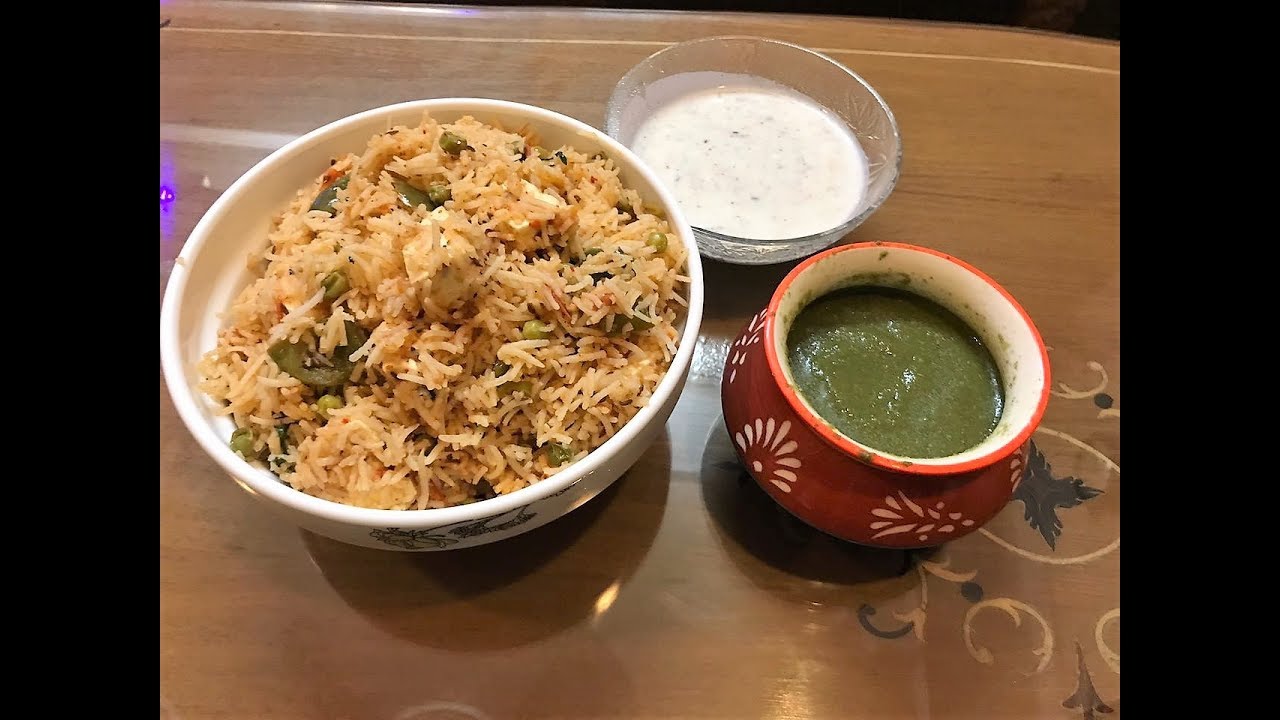 Matar Paneer Pulao l Cottage Cheese Rice l Easy Dinner Recipe - YouTube