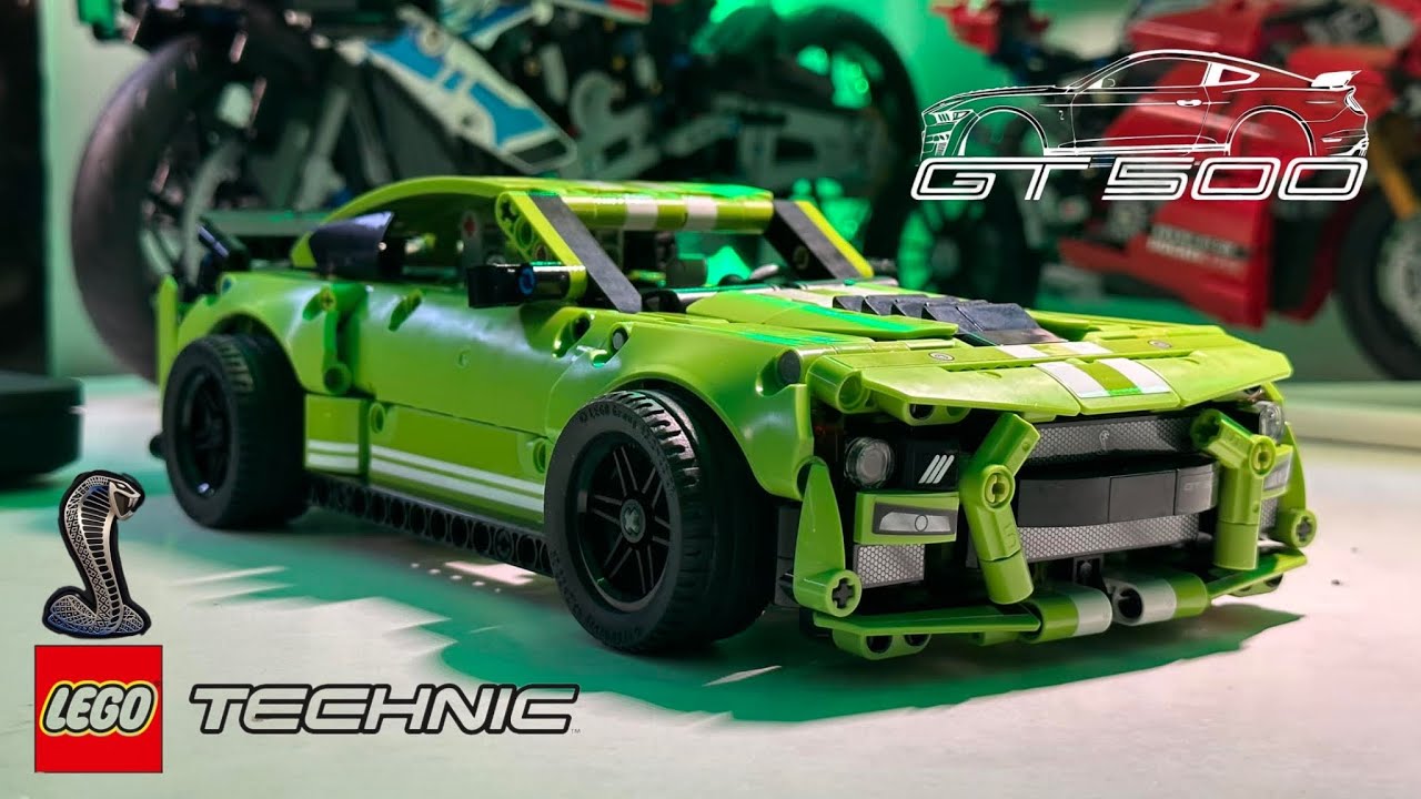 Building a LEGO Technic Shelby GT 500 - YouTube
