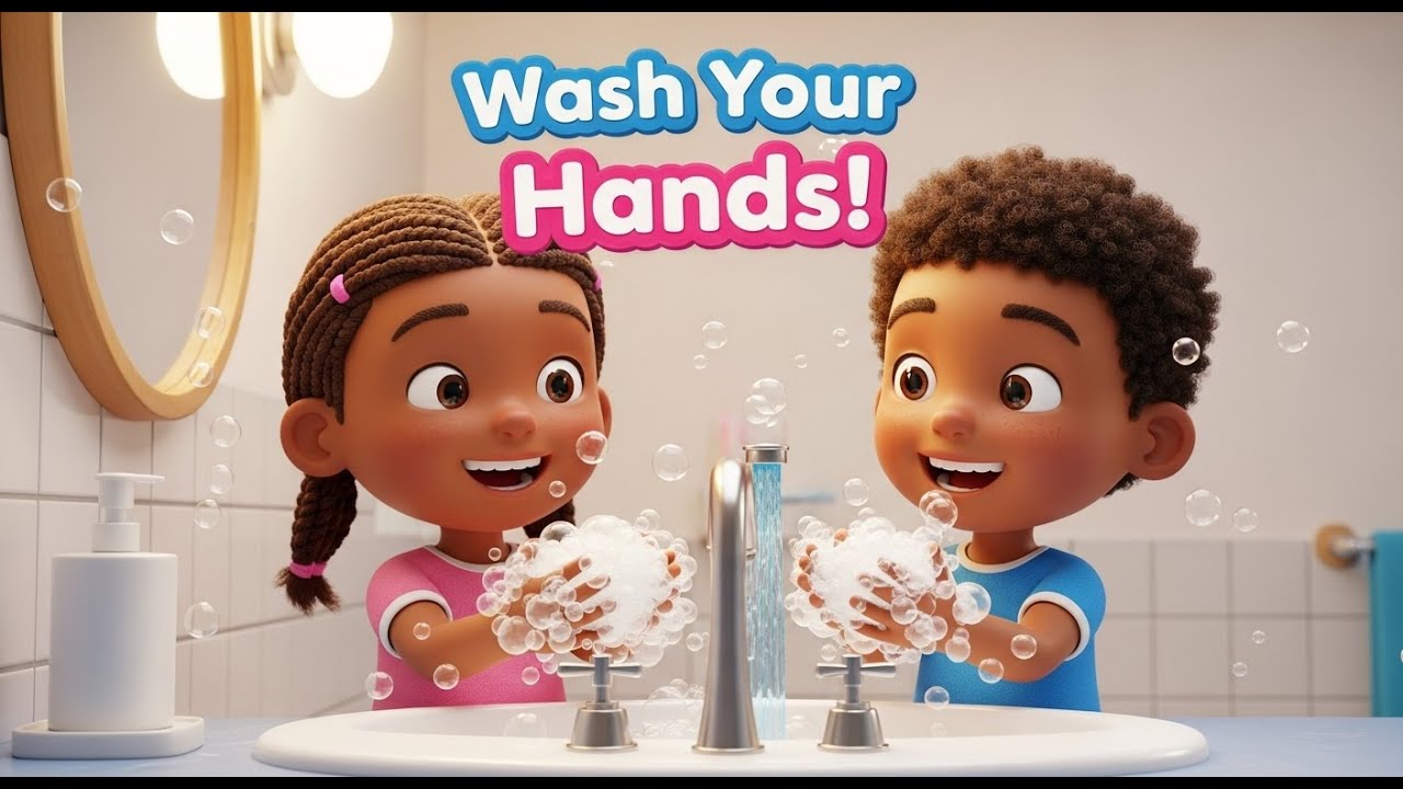 The Handwashing Rap (Hygiene Song for Kids) Amazing Growth - YouTube