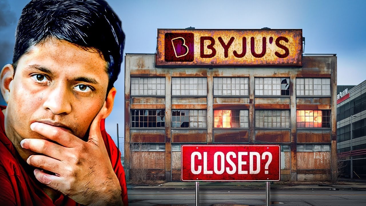 The Satisfying Downfall Of Byju's | case study | study case with SJ ...