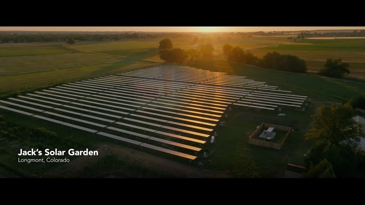 Agrivoltaics at Jack's Solar Garden - YouTube