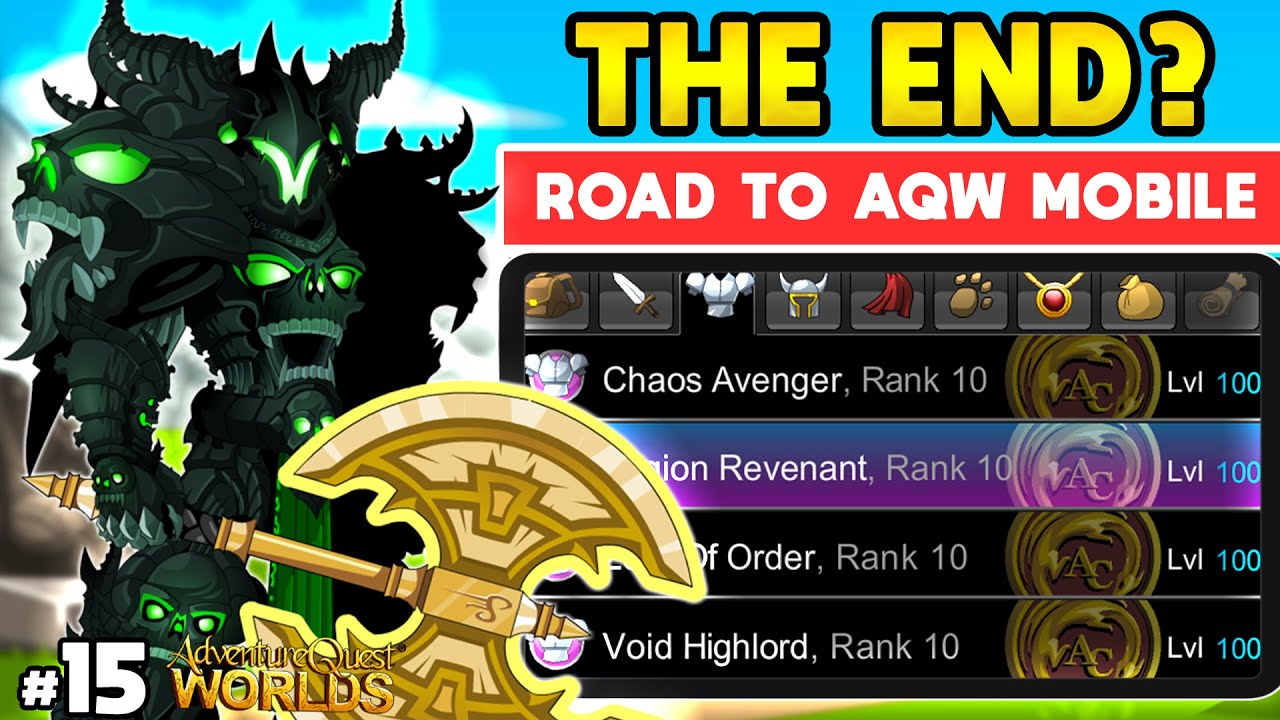 Completing the Series? Road toAQW Mobile! #15 - YouTube