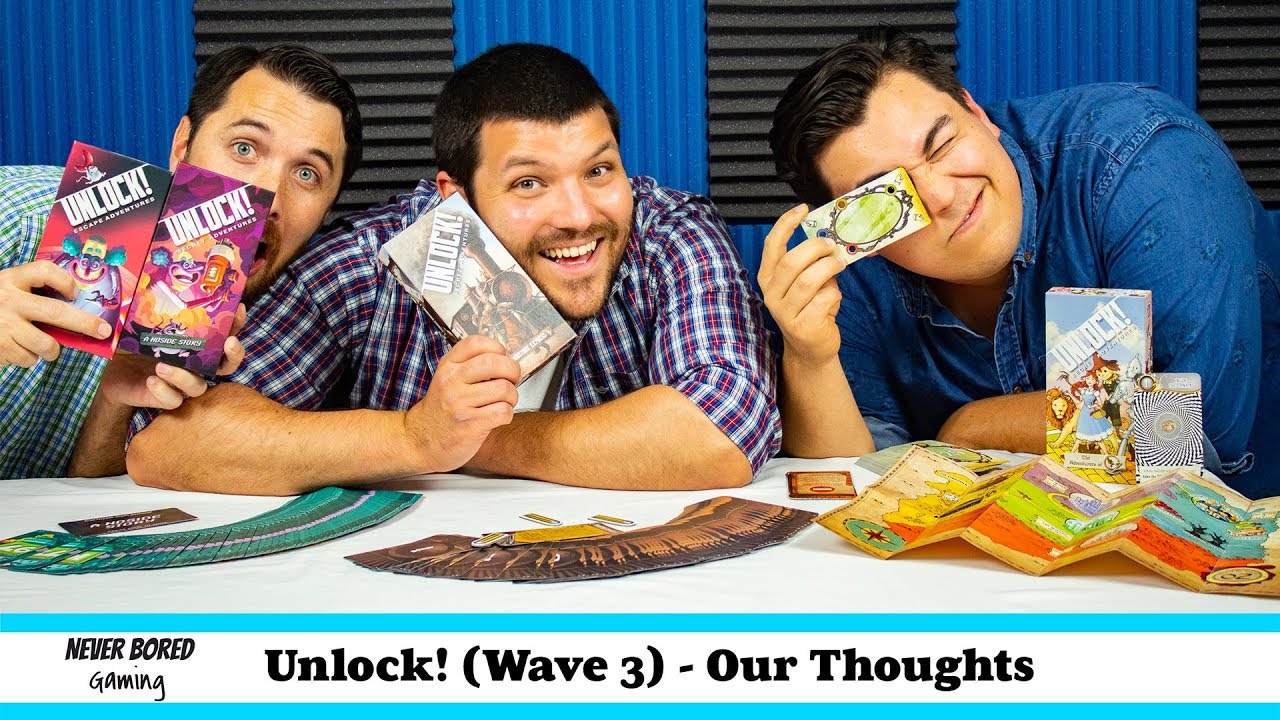 Unlock: Secret Adventures *Wave 3* - Our Thoughts (Board Game) - YouTube