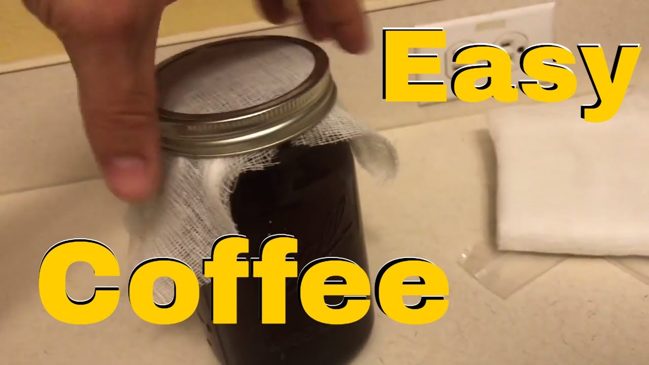 The Fastest Way To Make Coffee w/ Minimal Effort - YouTube