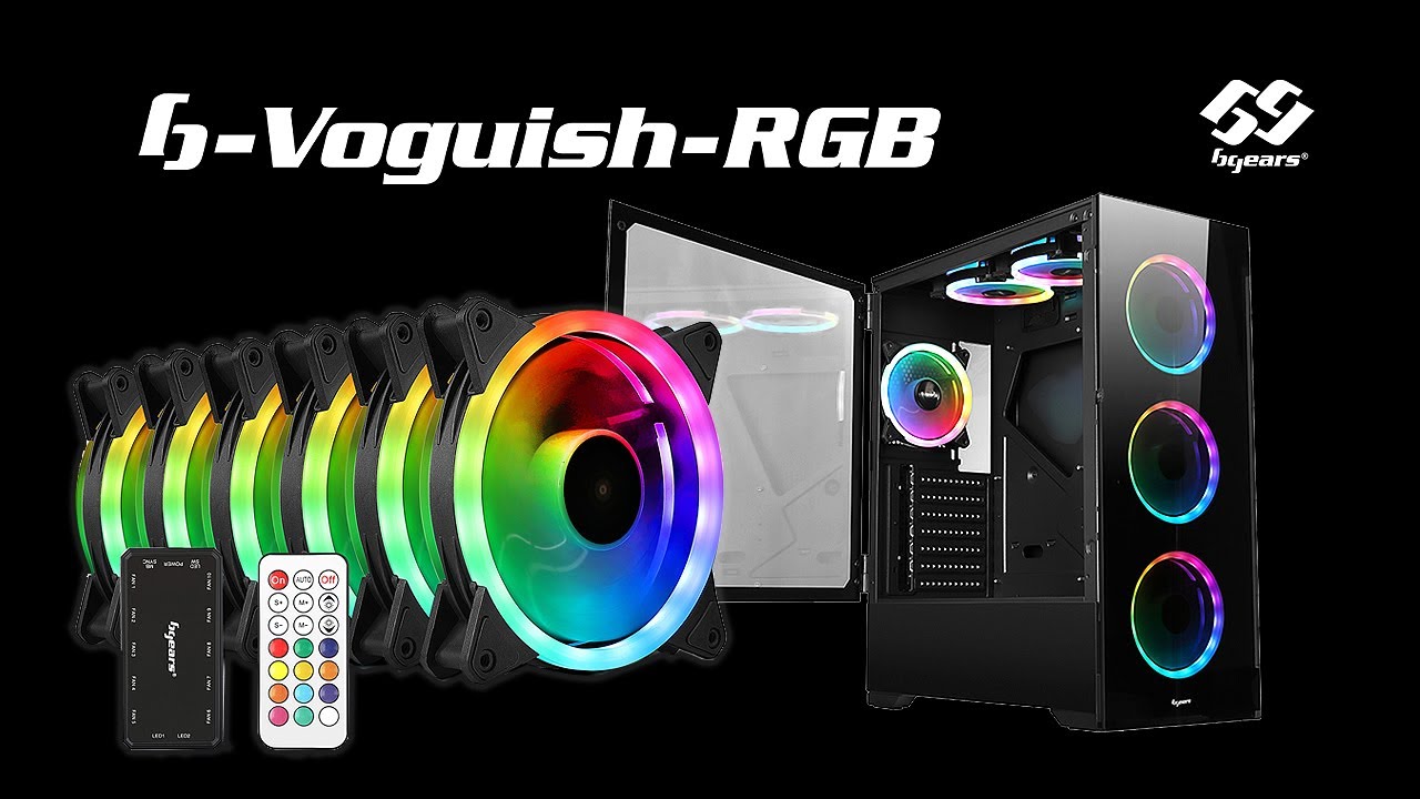Bluegears b-Voguish RGB Mid-tower Case - YouTube