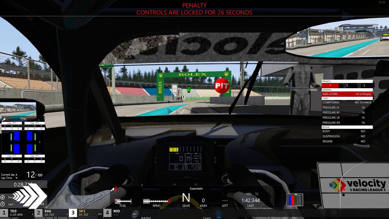 Velocity Racing League/Assetto Corsa/Practice - YouTube