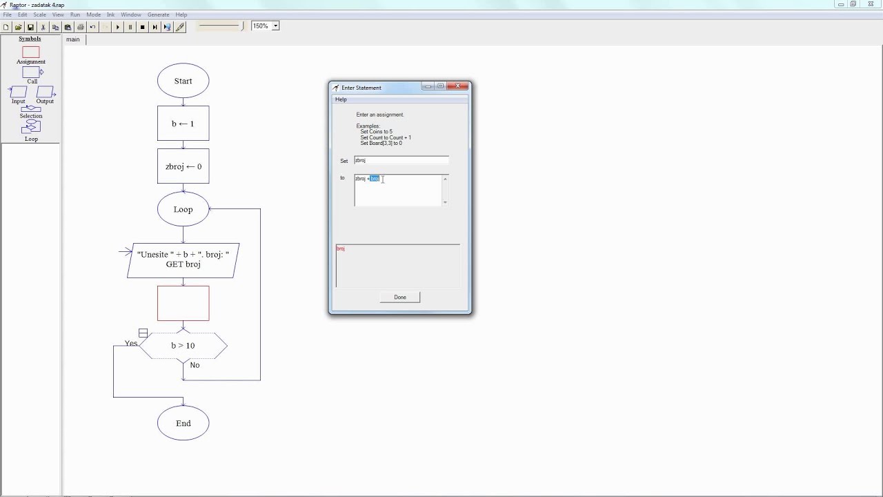 Dijagrami toka - Zadatak 4 - YouTube