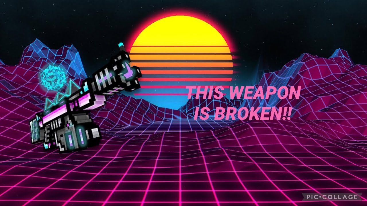 Pixel Gun 3D - Wave Pulser (Weapon Review) - YouTube