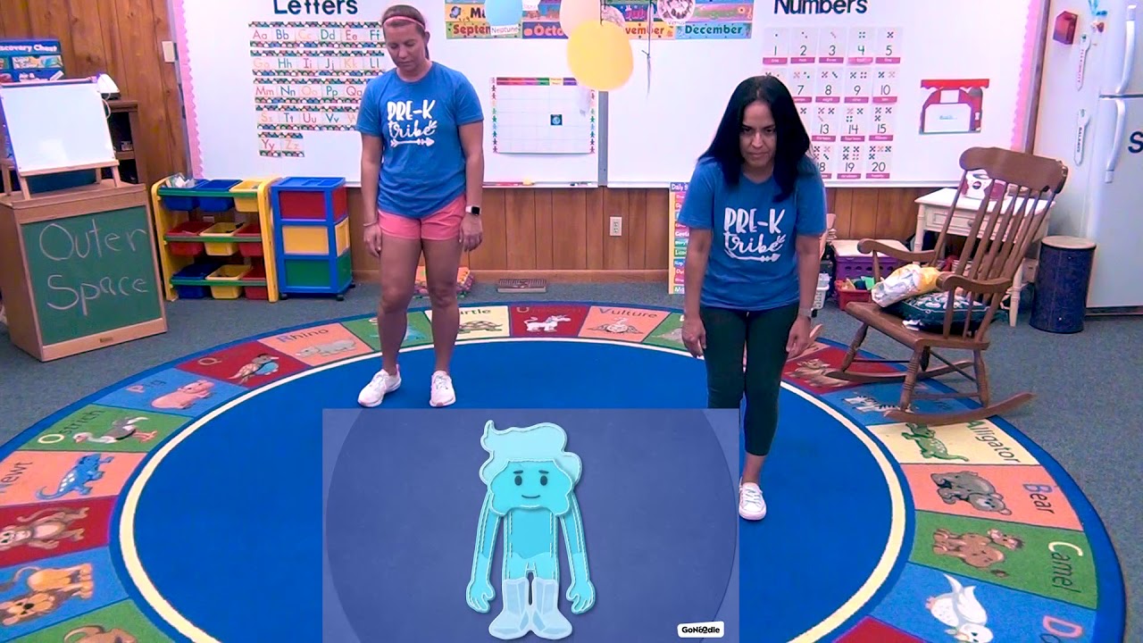 Preschool Teachers Meditate along with Gonoodle Melting - YouTube