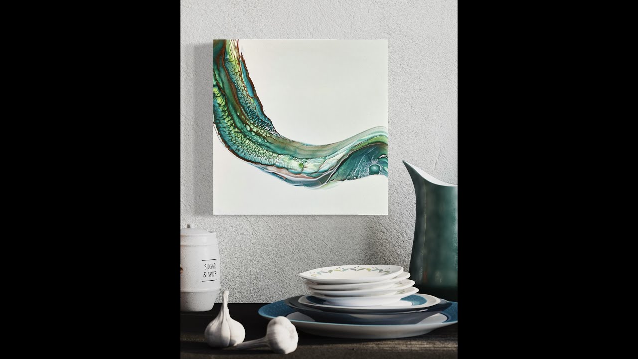 My Blooming Journey Acrylic Pour Painting, Flow Art, Fluid Art ...