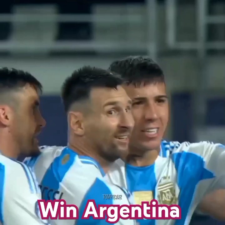 Cofa America Win by Argentina #football #messi #argentina - YouTube